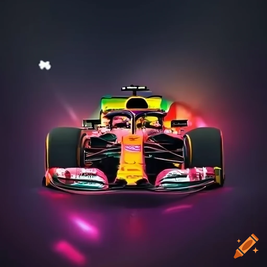 Colorful and dynamic poster for the brazil grand prix f1 sim racing ...