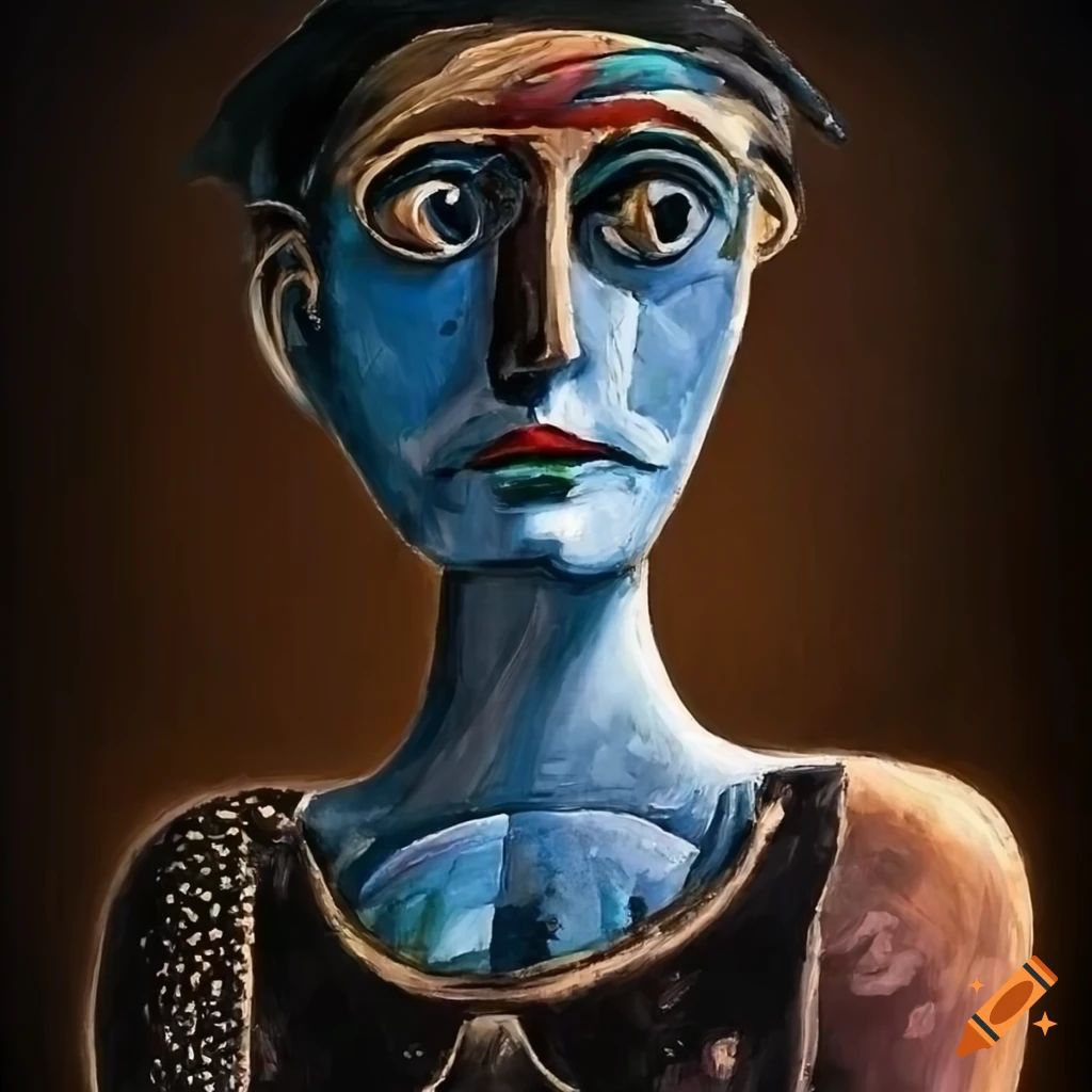 Surrealist cubism artwork depicting differentiation of function, inspired by picasso on Craiyon