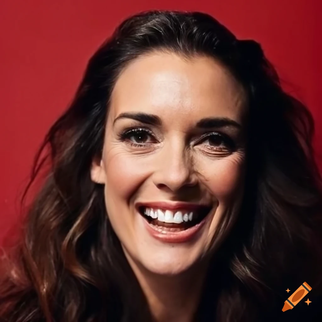 Close-up studio portrait with high definition and intricate skin and ...