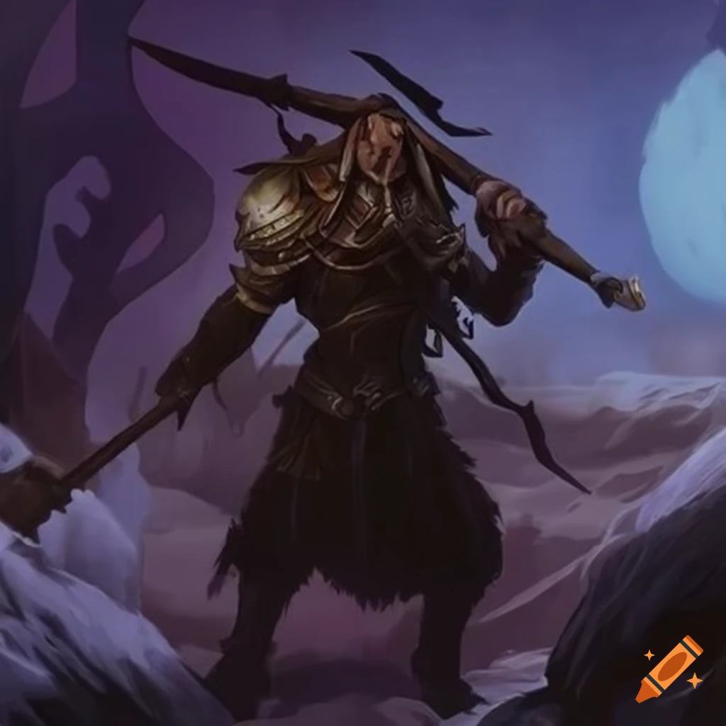 Marauder Skinwalker seeking a mystical oasis in the desert on Craiyon