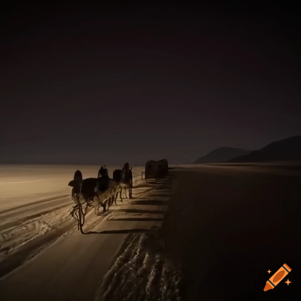 Overhead view of an old west stagecoach with passengers riding inside ...