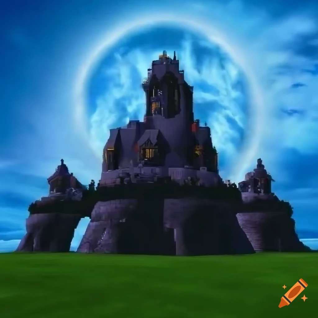 Super mario 64 alternate castles level landscape on Craiyon