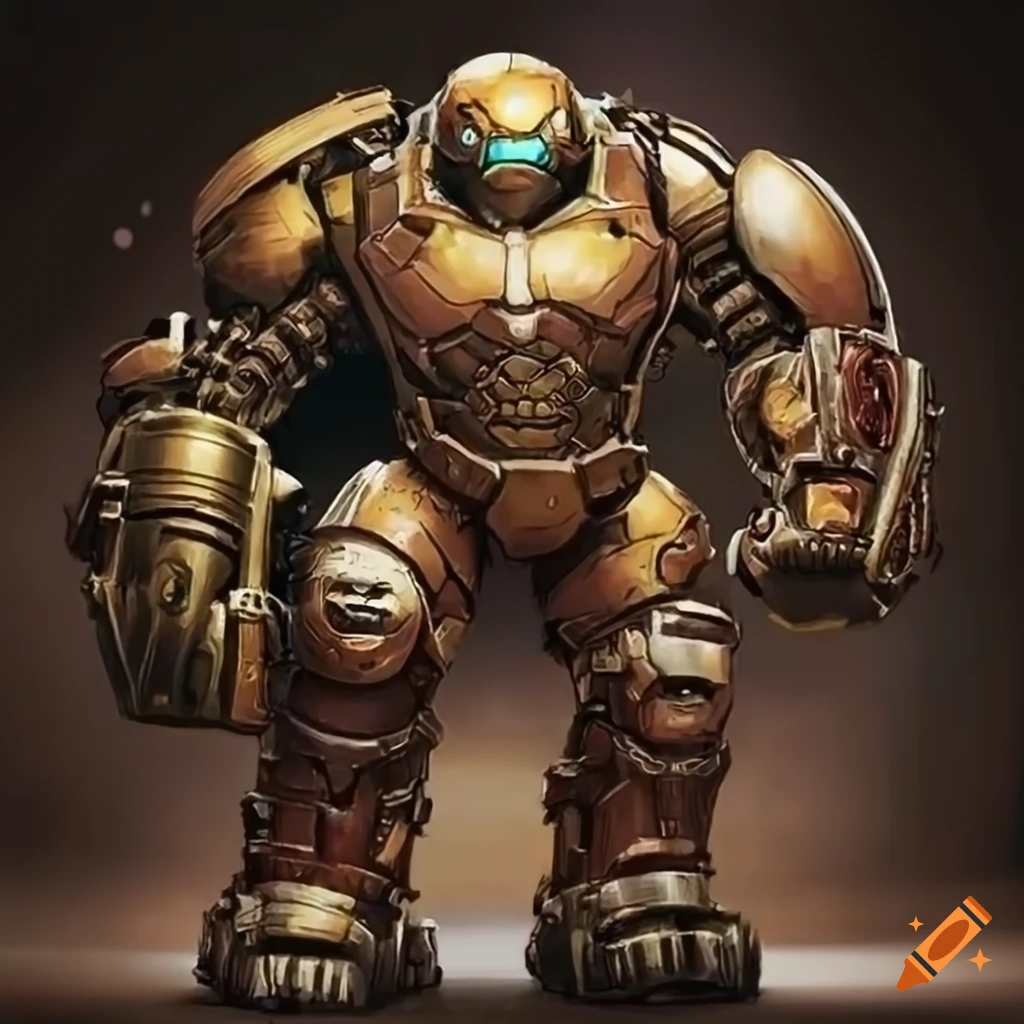 Steampunk character with gas mask on Craiyon