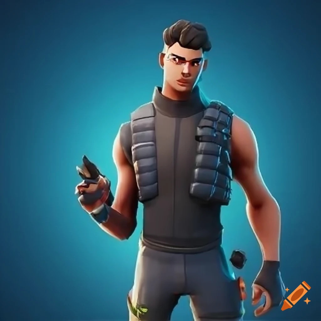 Jonsey character from Fortnite in a jail setting on Craiyon