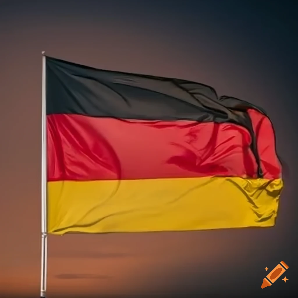 German waving flag on Craiyon