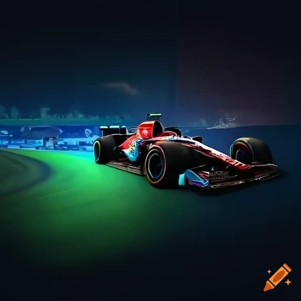 Colorful hd brazil grand prix event poster for sim racing league on Craiyon