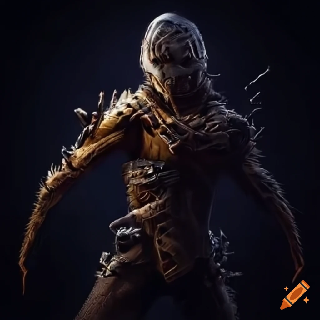 Spider soldier on Craiyon