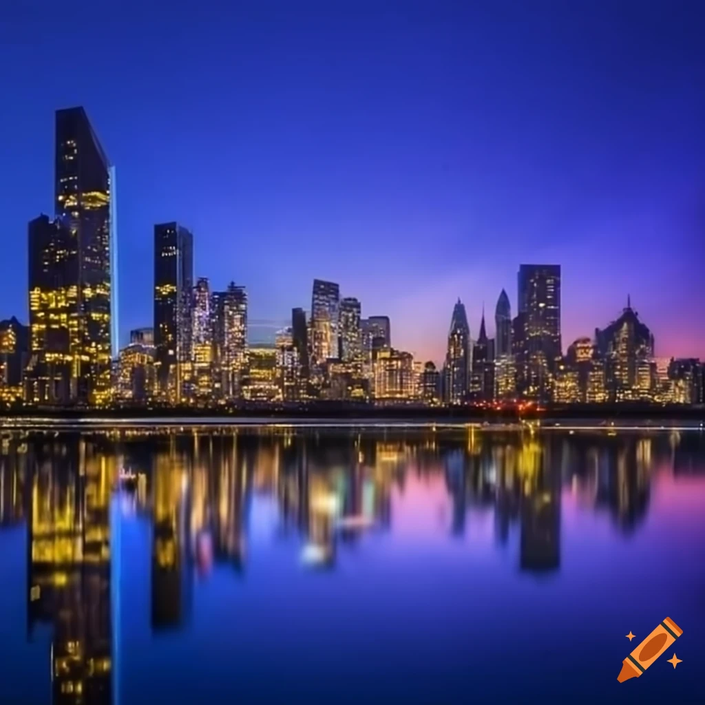 Cityscape view on Craiyon