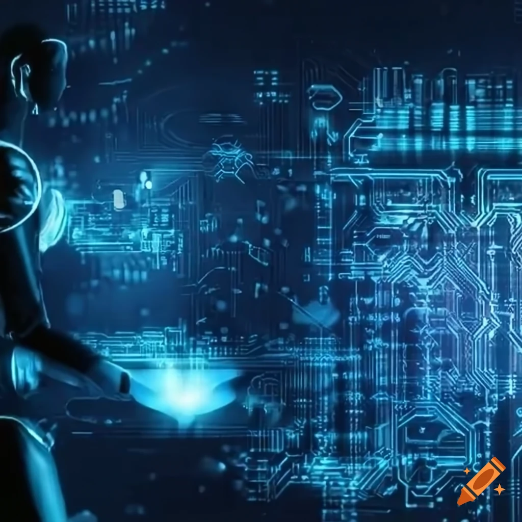 Artificial intelligence and data science concept on Craiyon