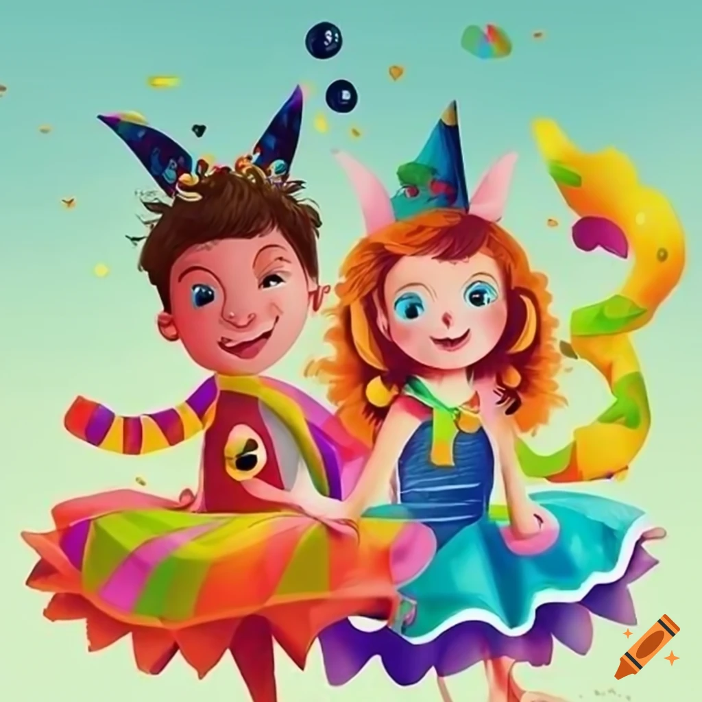 Carnival for children poster on Craiyon