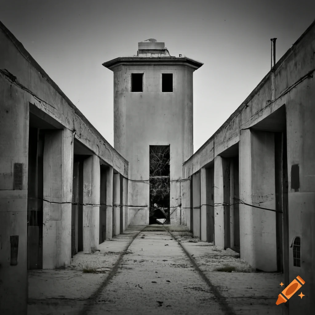 Prison images created on Craiyon