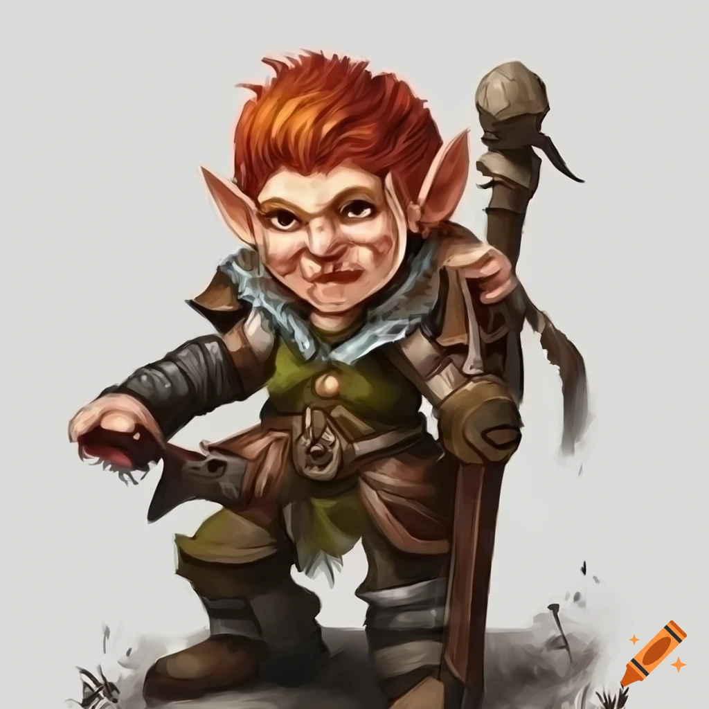 Gnome rpg on Craiyon