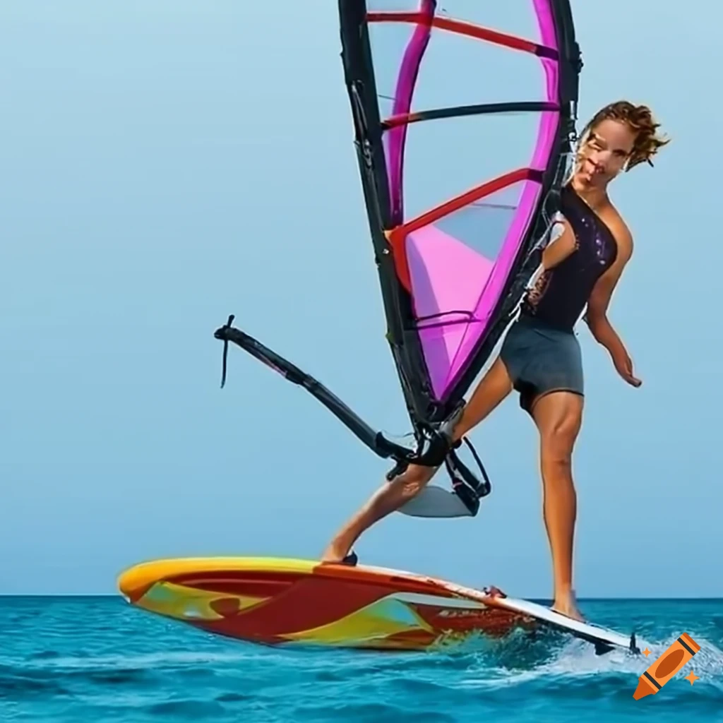 Windsurf board with 85l volume suitable for bump and jump conditions on Craiyon