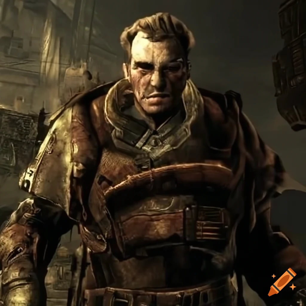 Fallout new vegas reimagined as an 80s movie on Craiyon