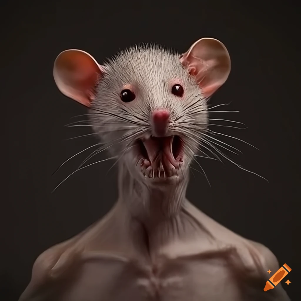 Humanoid rat fantasy character on Craiyon