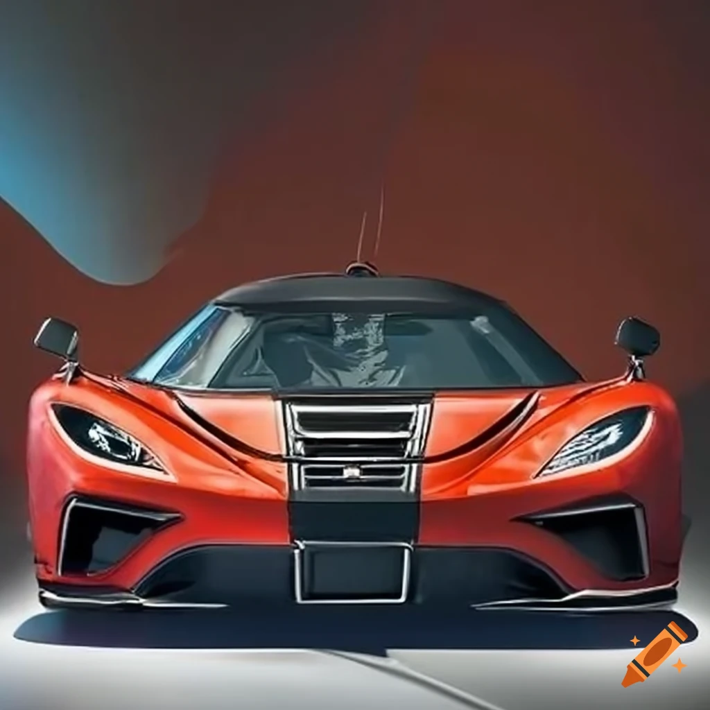 Koenigsegg agera sports car on Craiyon