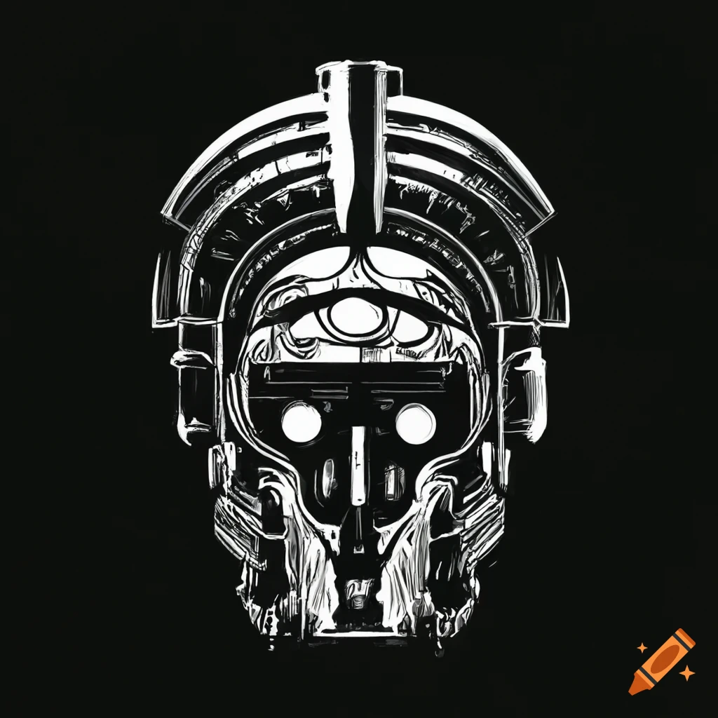 Roman cyber soldier on Craiyon