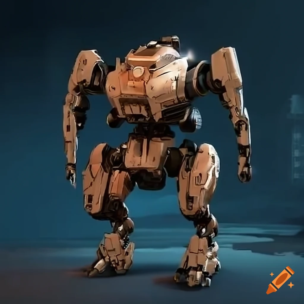 Hybrid, why? mech on Craiyon
