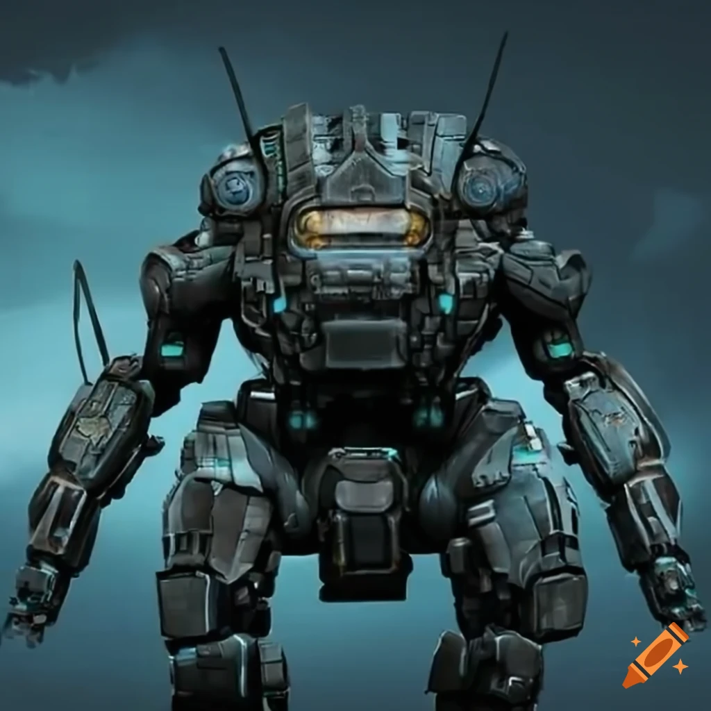 Hybrid mech artwork on Craiyon