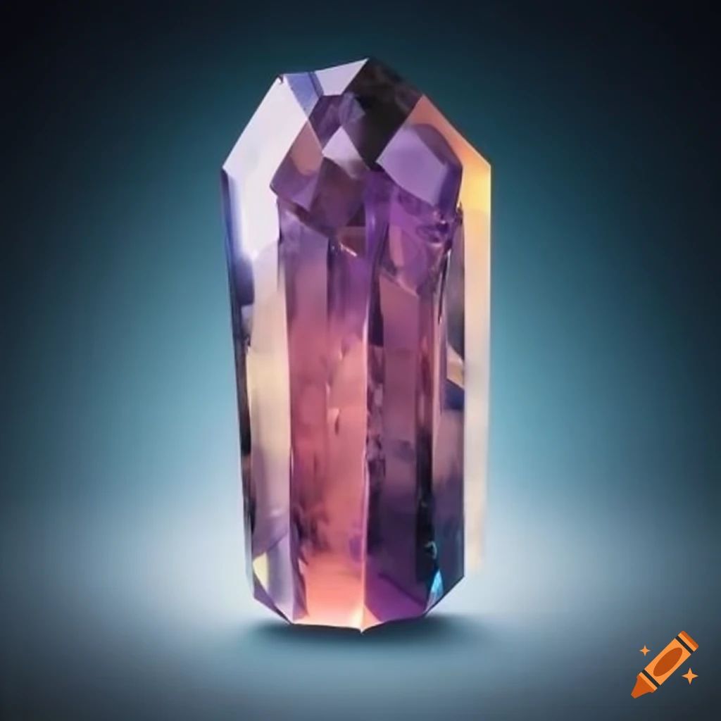 Sleek and shiny crystal gem from Chile on Craiyon