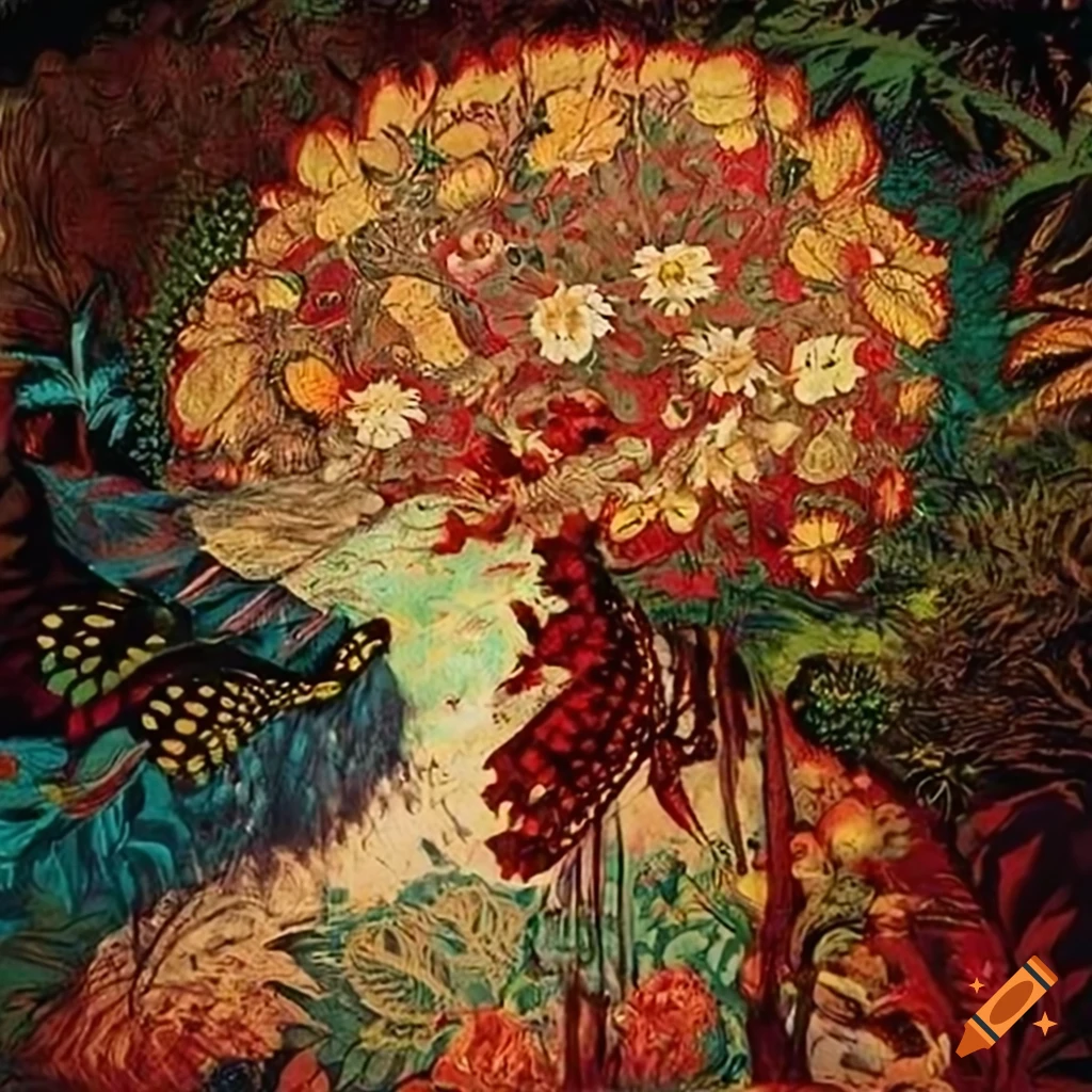 4k ultra high resolution color lithograph of joyously anarchic visions ...