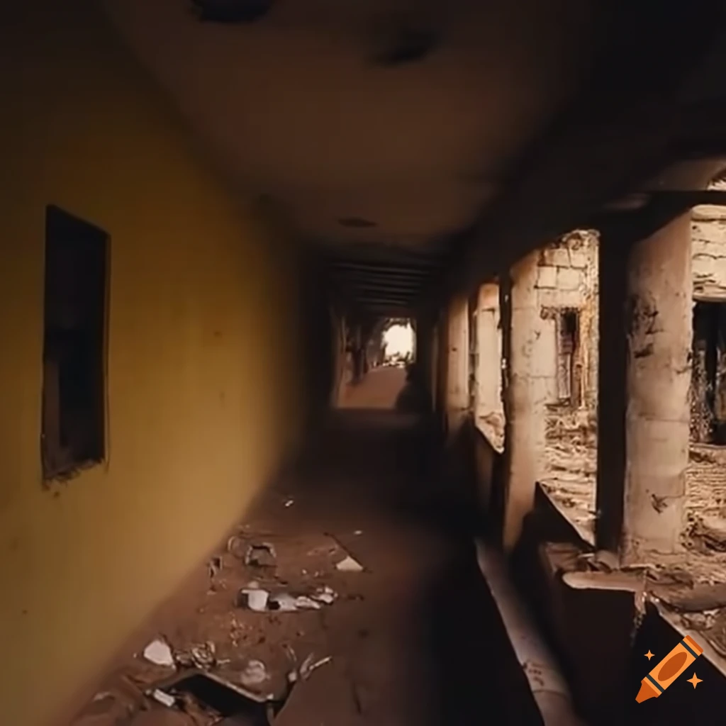 Town in india affected by drug abuse on Craiyon