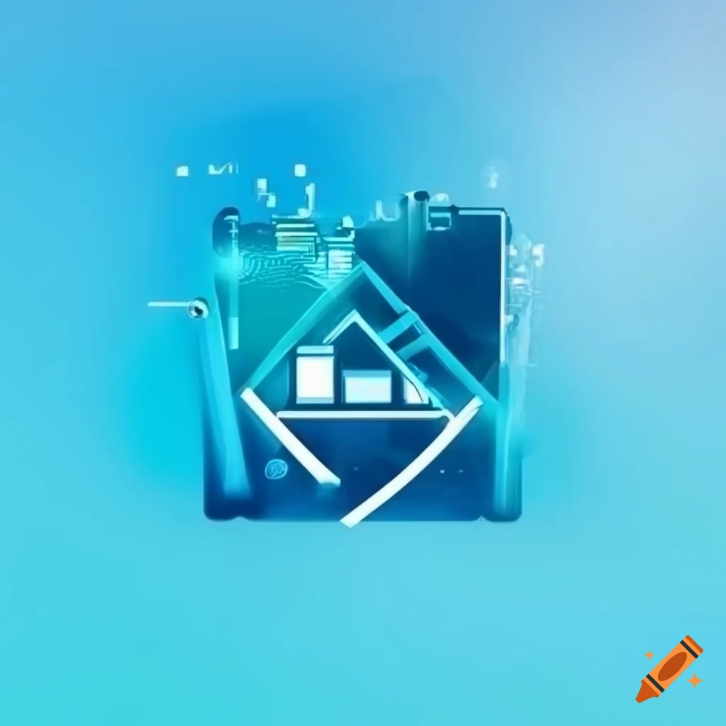 Ai smart home startup logo and name on Craiyon