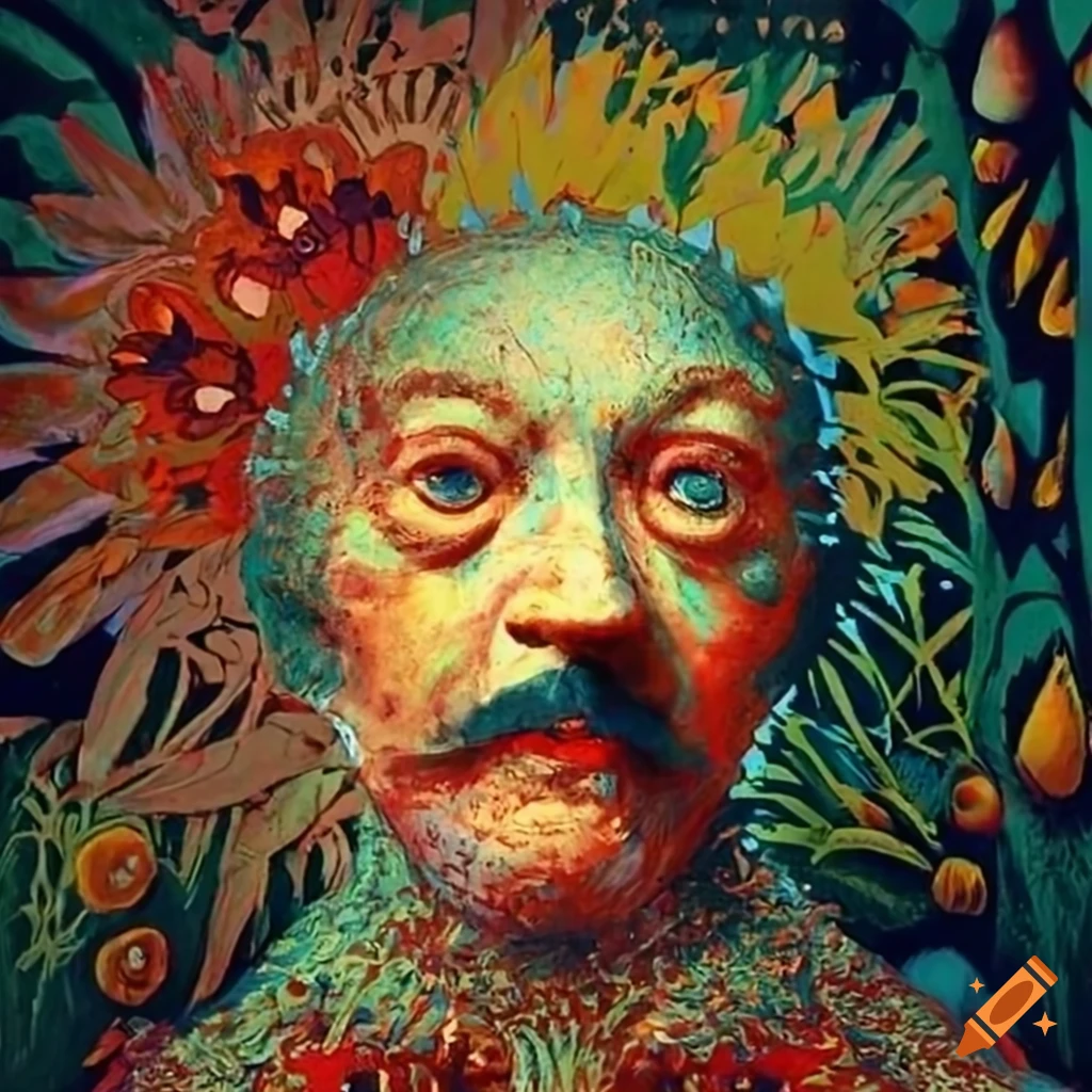 4k ultra high resolution color lithograph of joyously anarchic visions ...