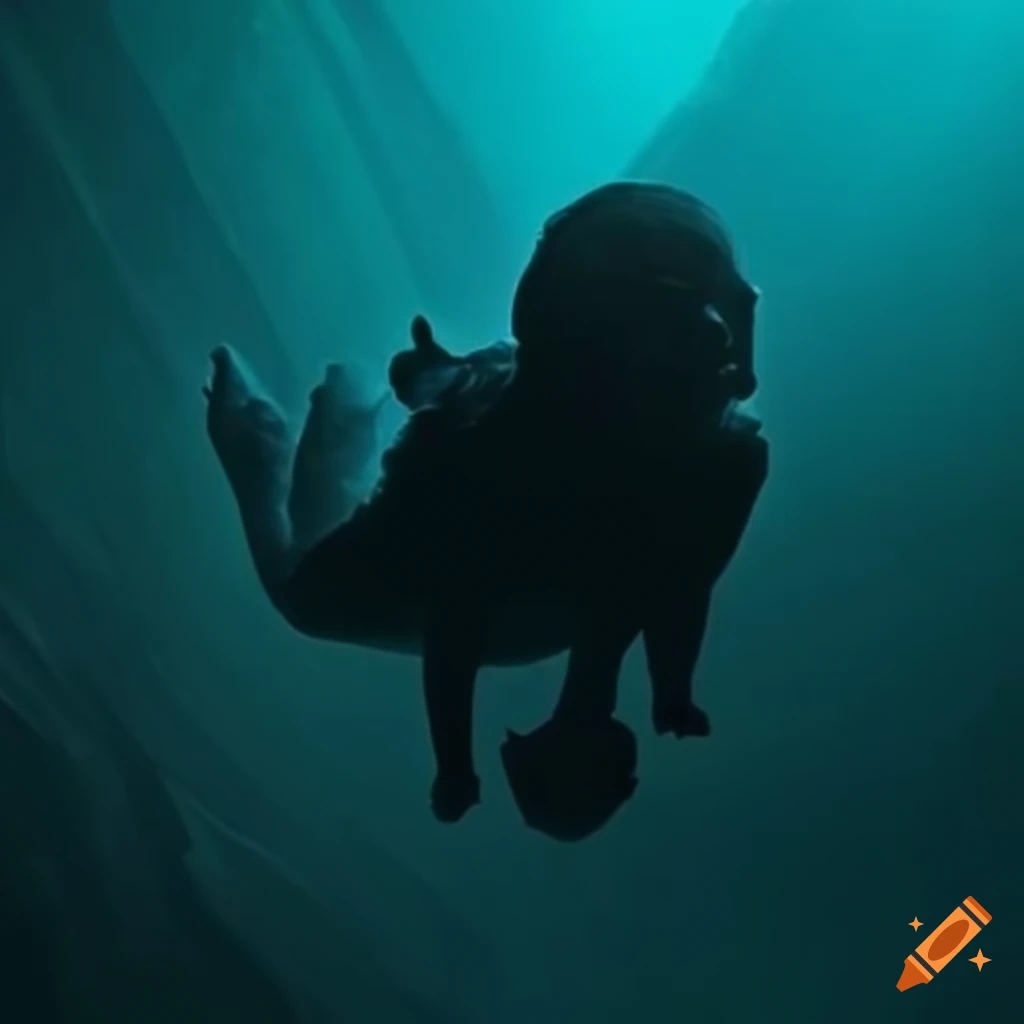 Falling into the abyss on Craiyon