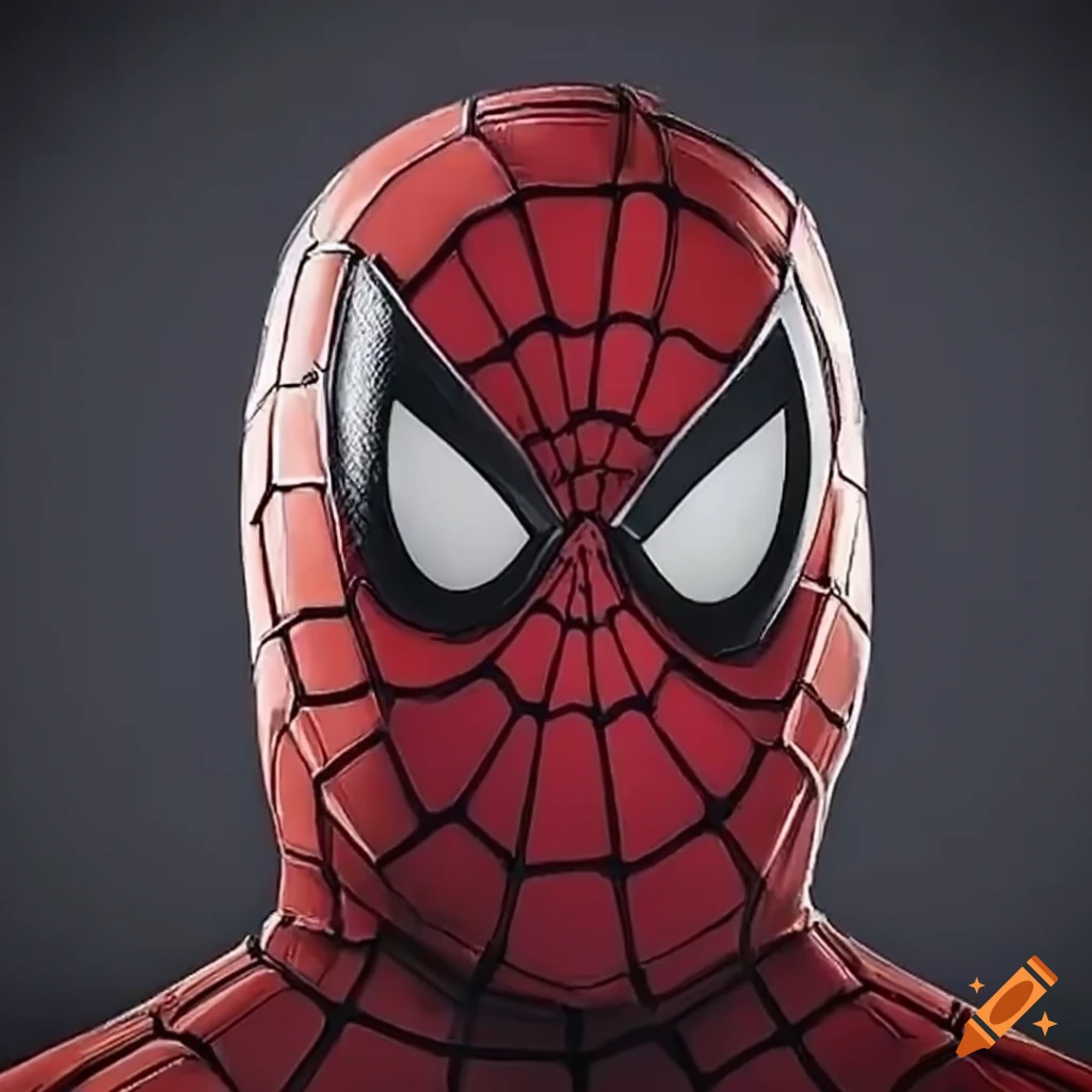 Angry spider-man on Craiyon