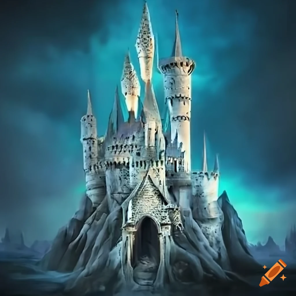 Wizard castle on Craiyon