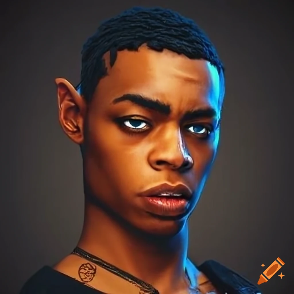 Image of a cloudless sky reflecting on a serene lake at sunset on Craiyon