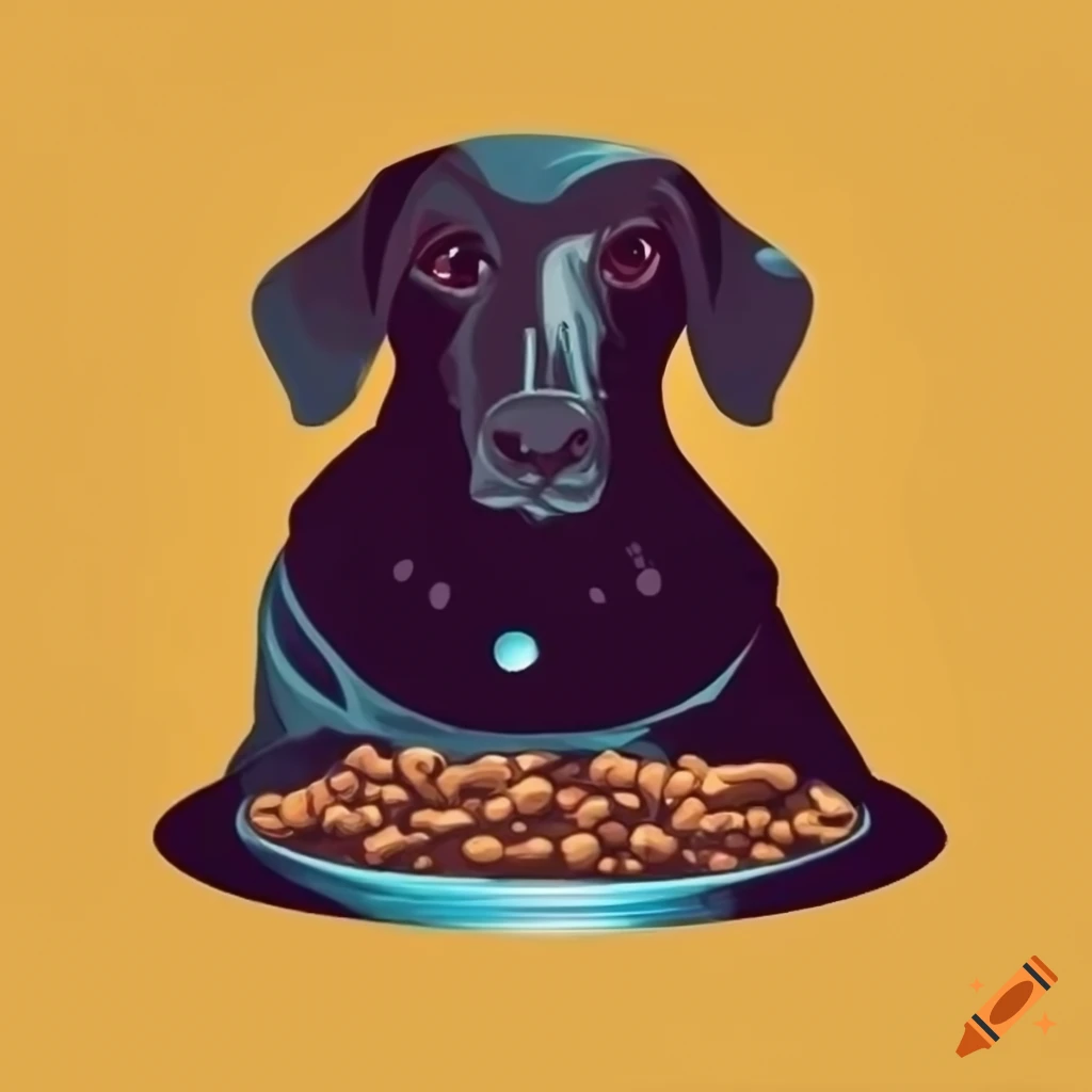 Divine Dog Dinners logo with a happy and healthy dog in front of a ...