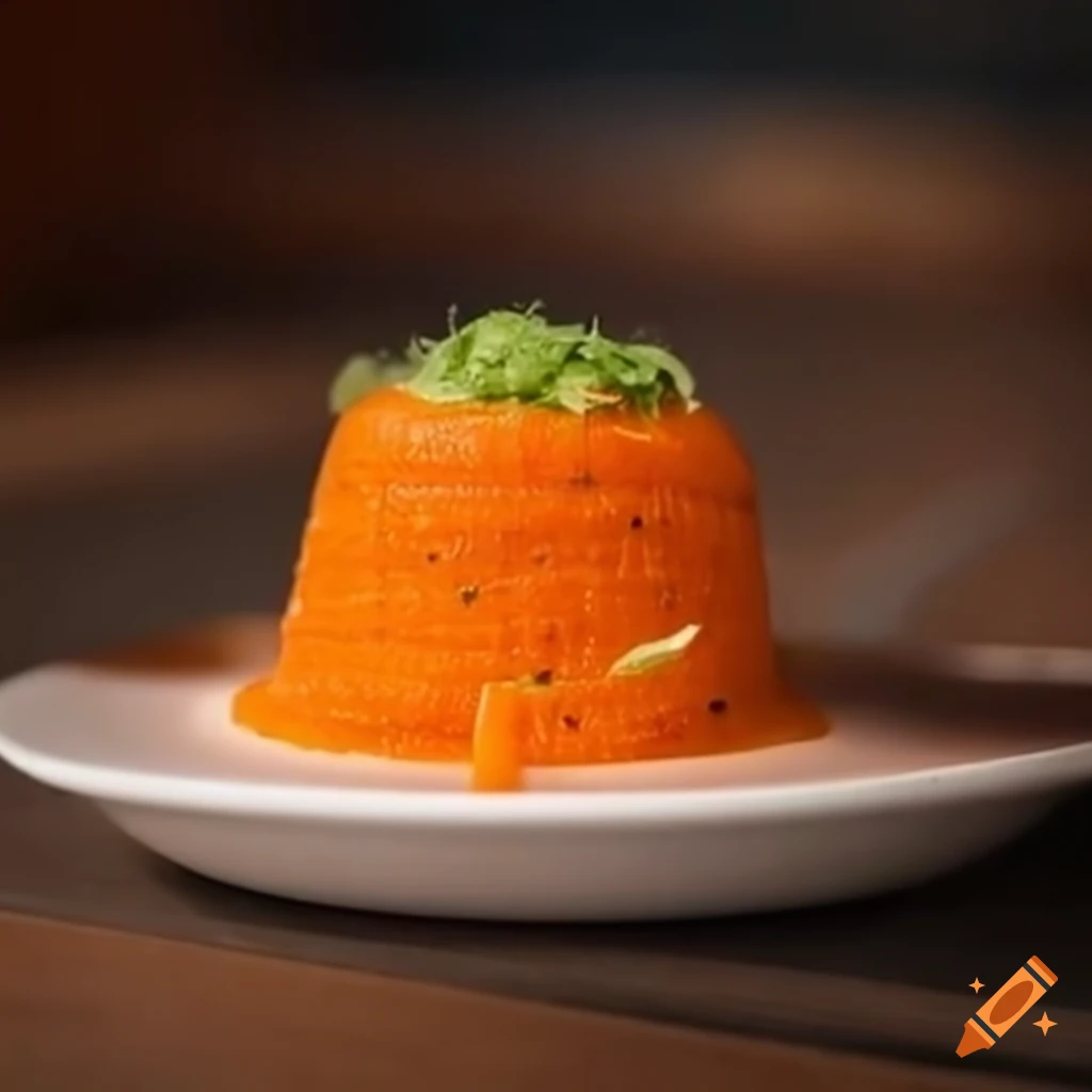 Carrot-only restaurant interior on Craiyon