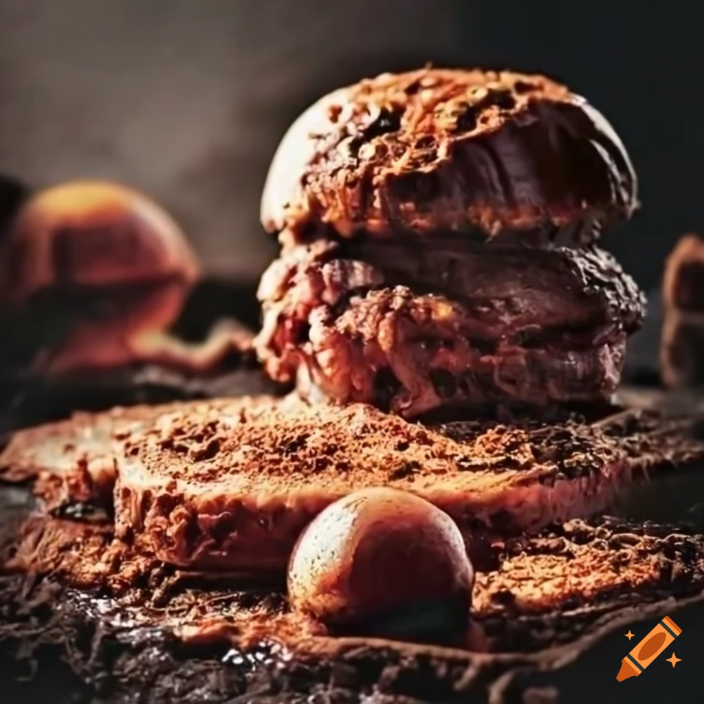 Muddy food on Craiyon