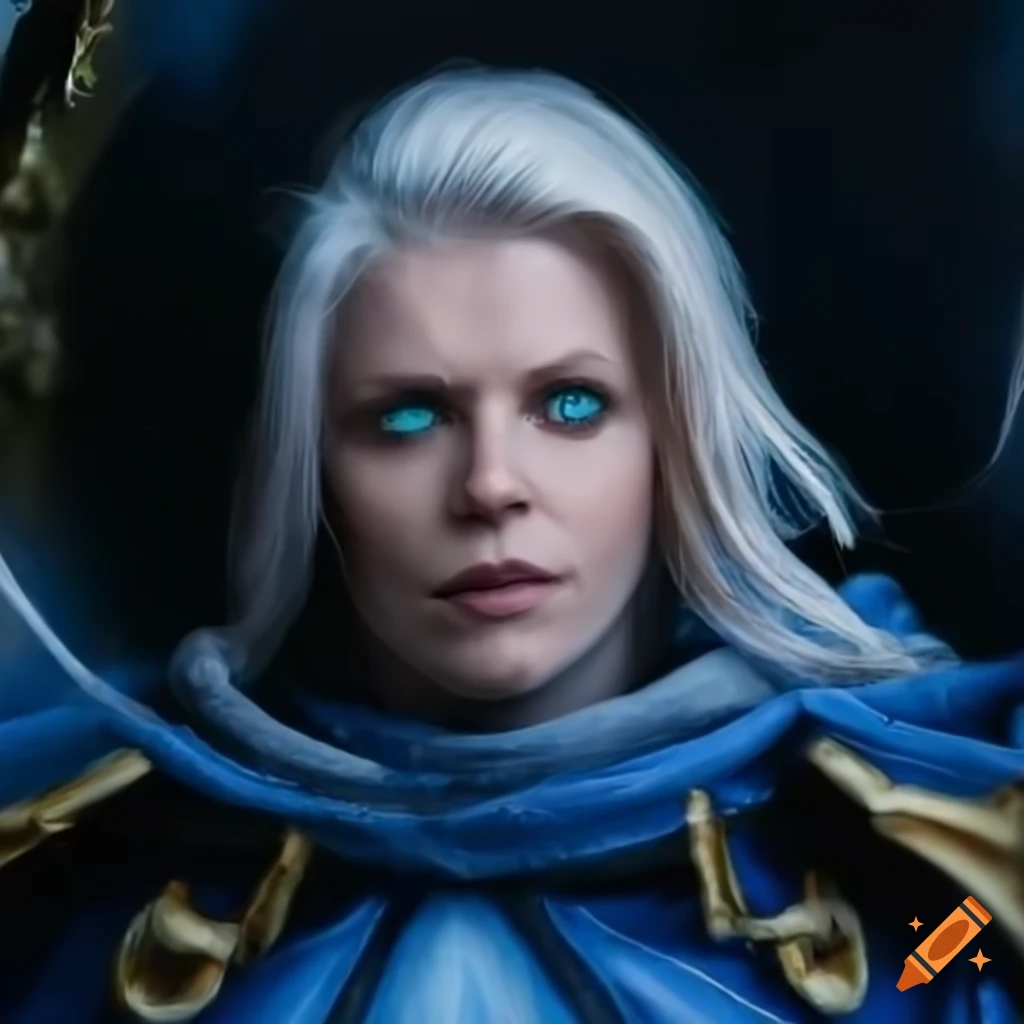 Jaina proudmoore character on Craiyon