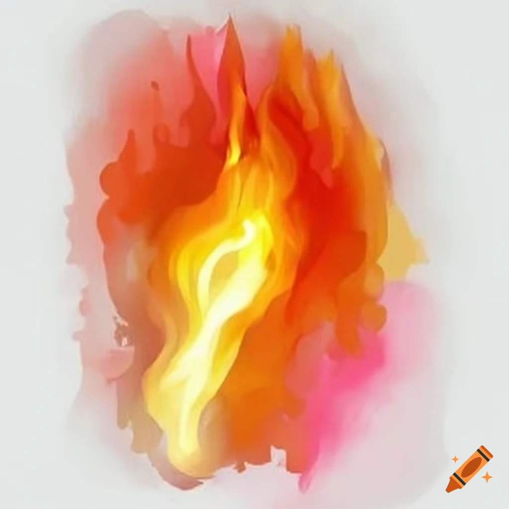 World of fire and lightning on Craiyon