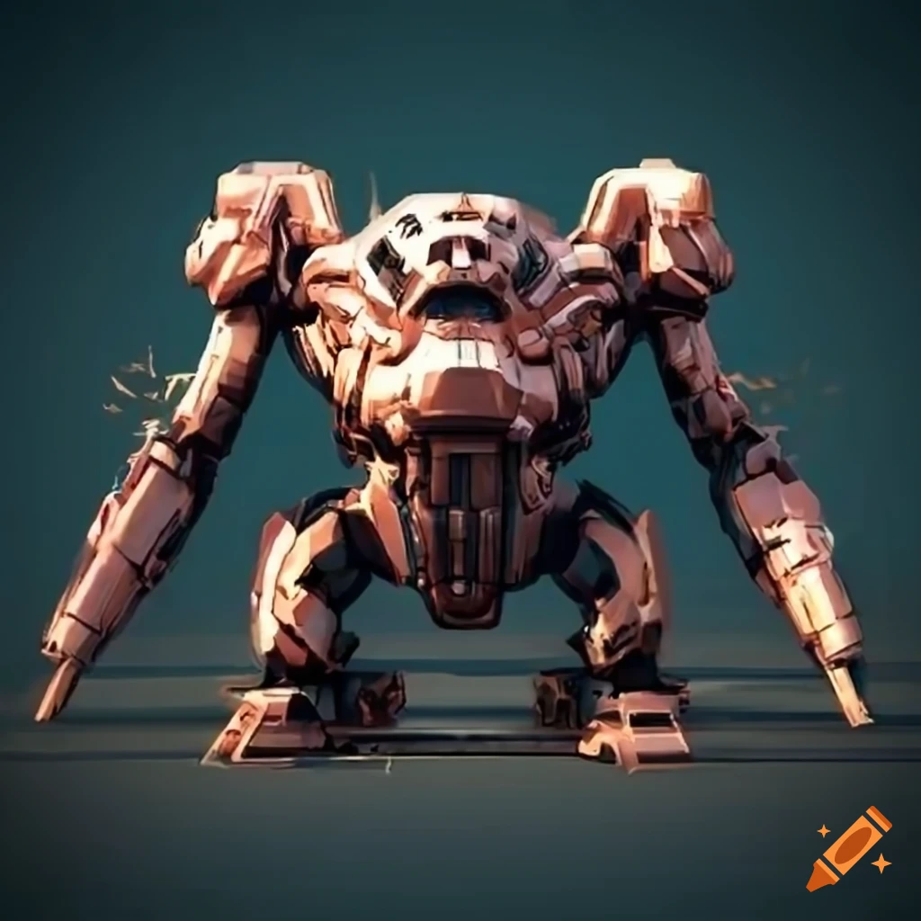 Polymorphism hybrid mech on Craiyon