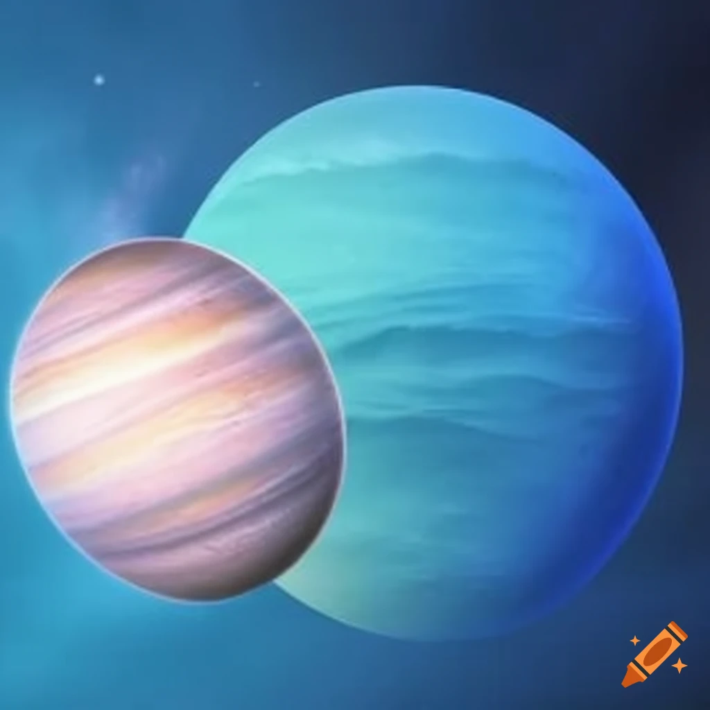 Solar System Illustration With Planets Orbiting The Sun On Craiyon