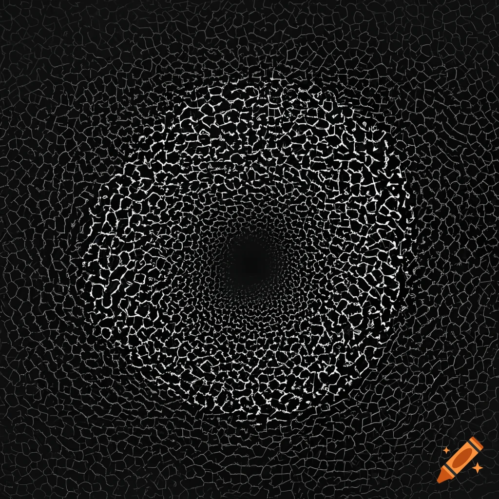 Black And White Data Visualization Of Linear Regression Algorithm On Craiyon