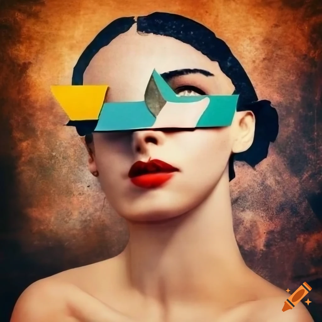 Photo collage inspired by 1930s dada moment depicting dreams on Craiyon