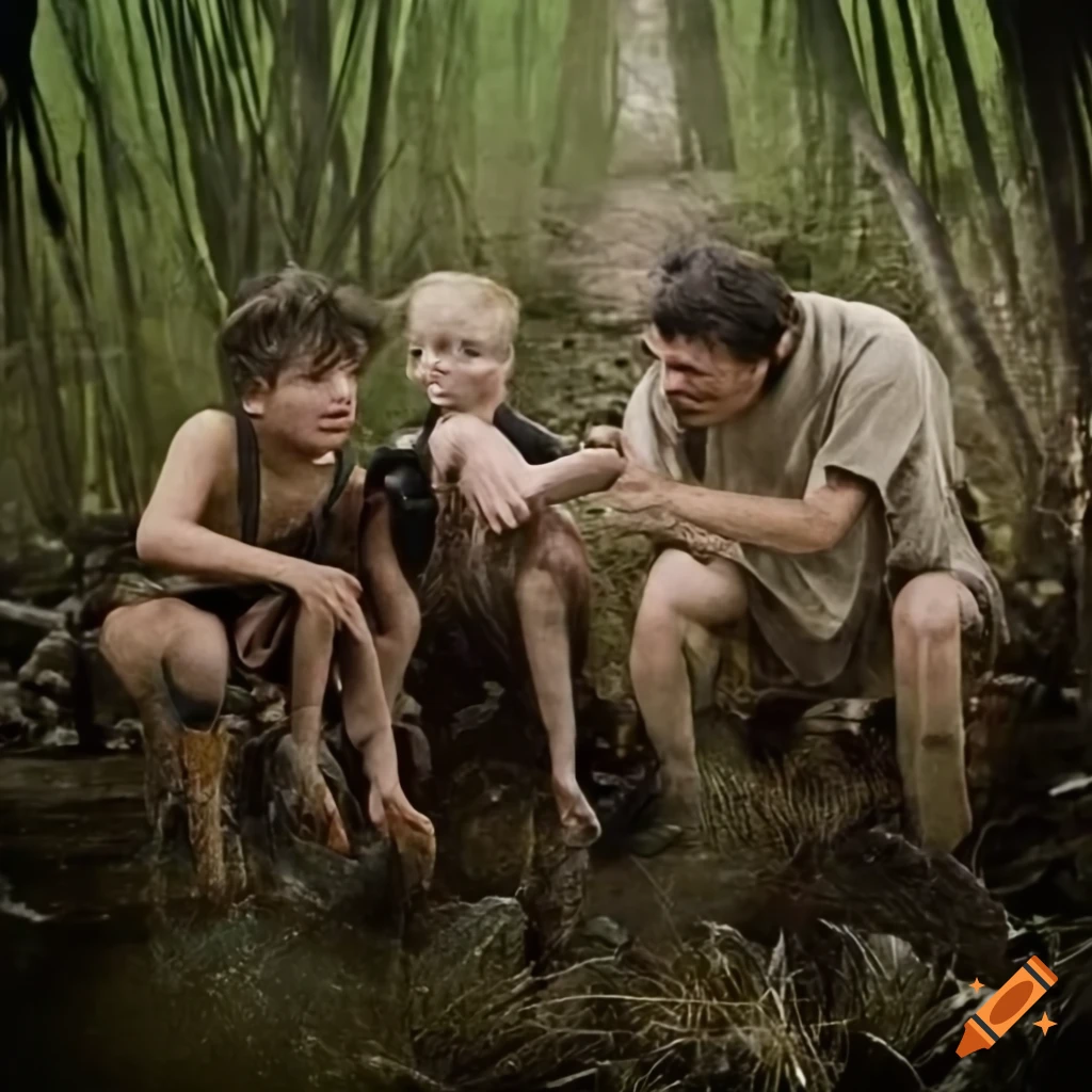 Movie poster for the comedy "bog dad" with a man in a bog and manic ...