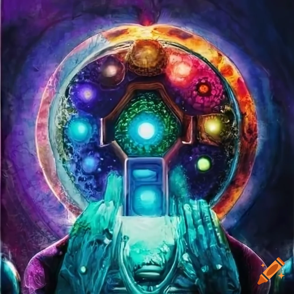 Infinity stones album cover on Craiyon