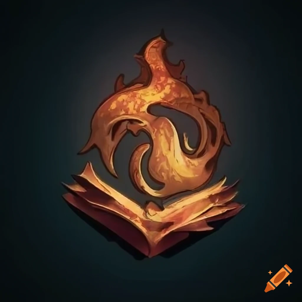 Dnd group logo with the campaign motto fleeting past on Craiyon