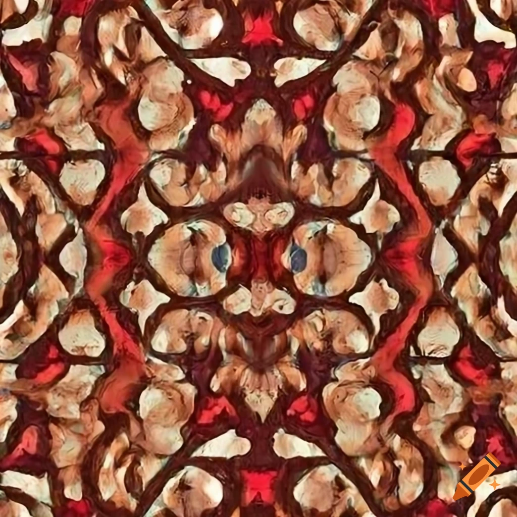 Abstract patterns on Craiyon