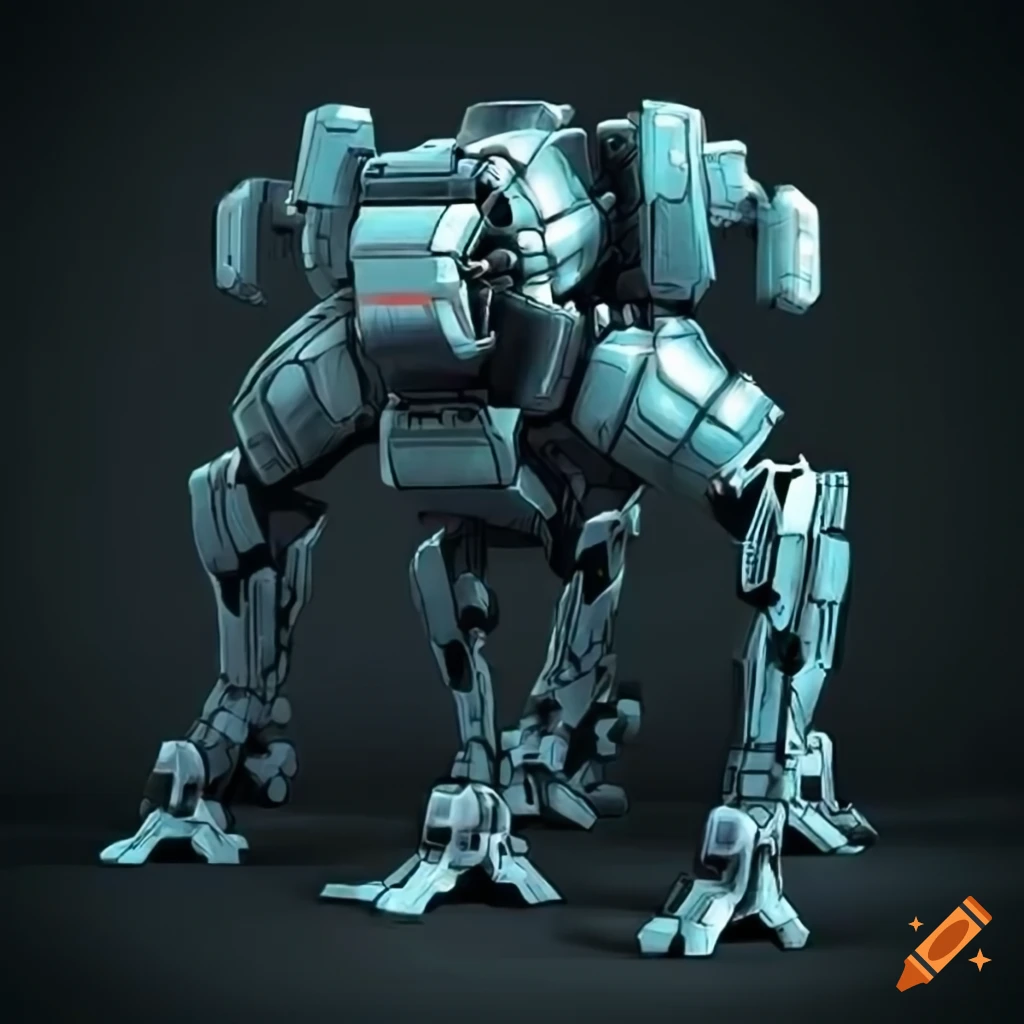 Polymorphism hybrid mech high definition cinema poster on Craiyon