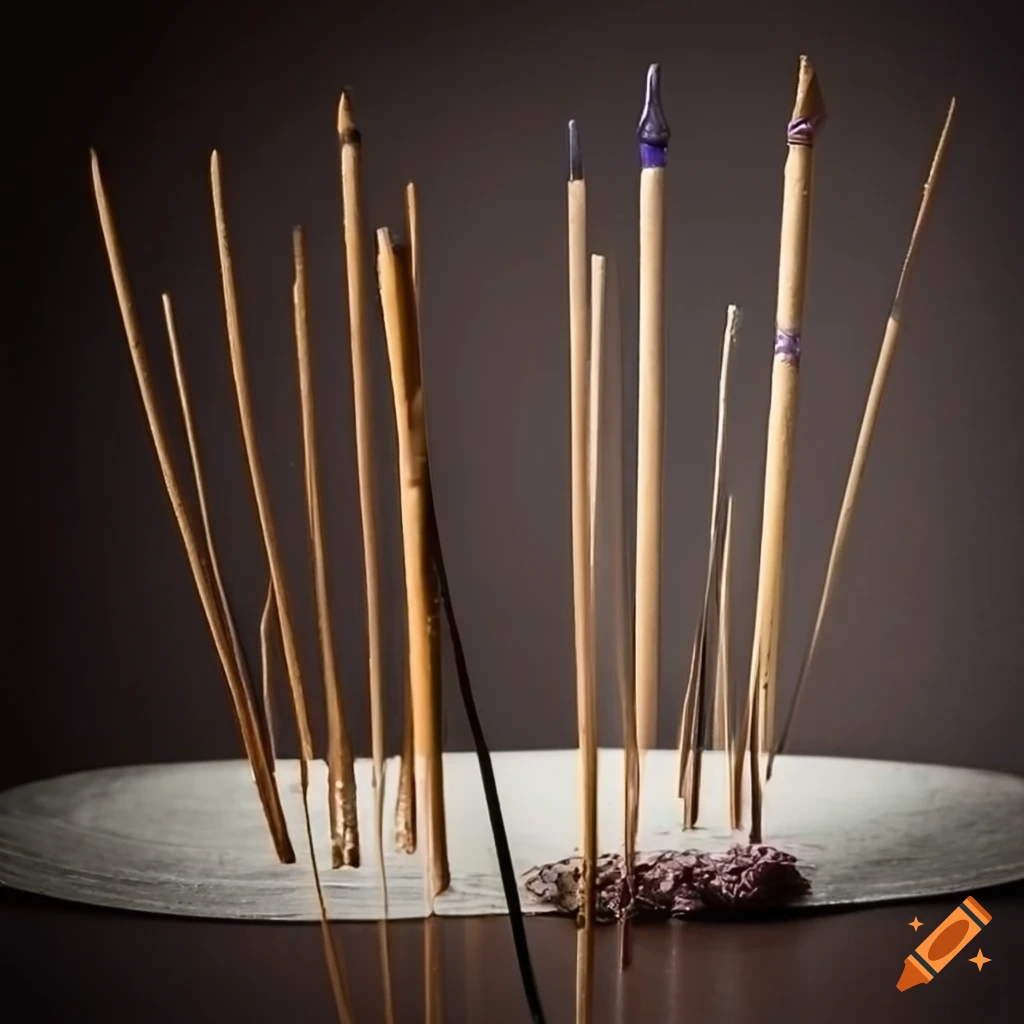 Incense stick on Craiyon