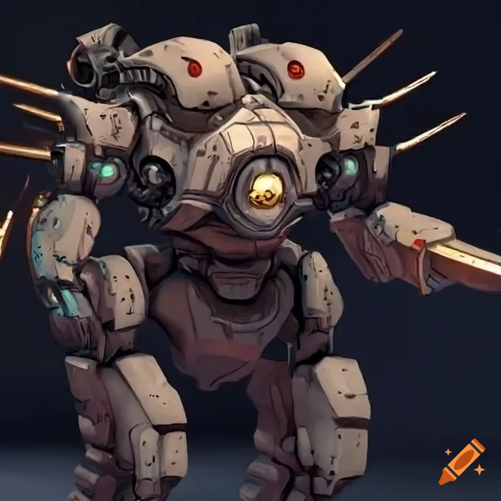 Polymorphism hybrid mech on Craiyon