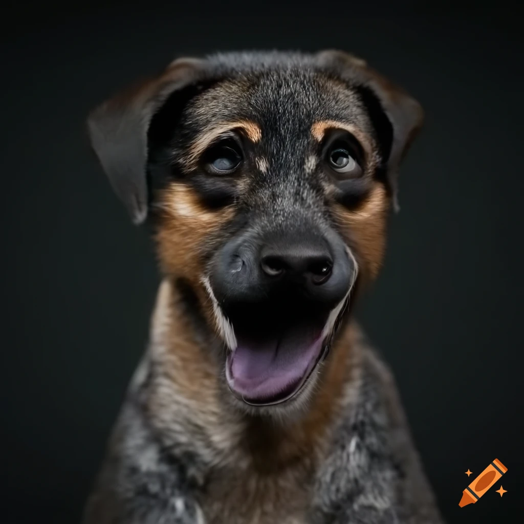 Badger and dog together on Craiyon