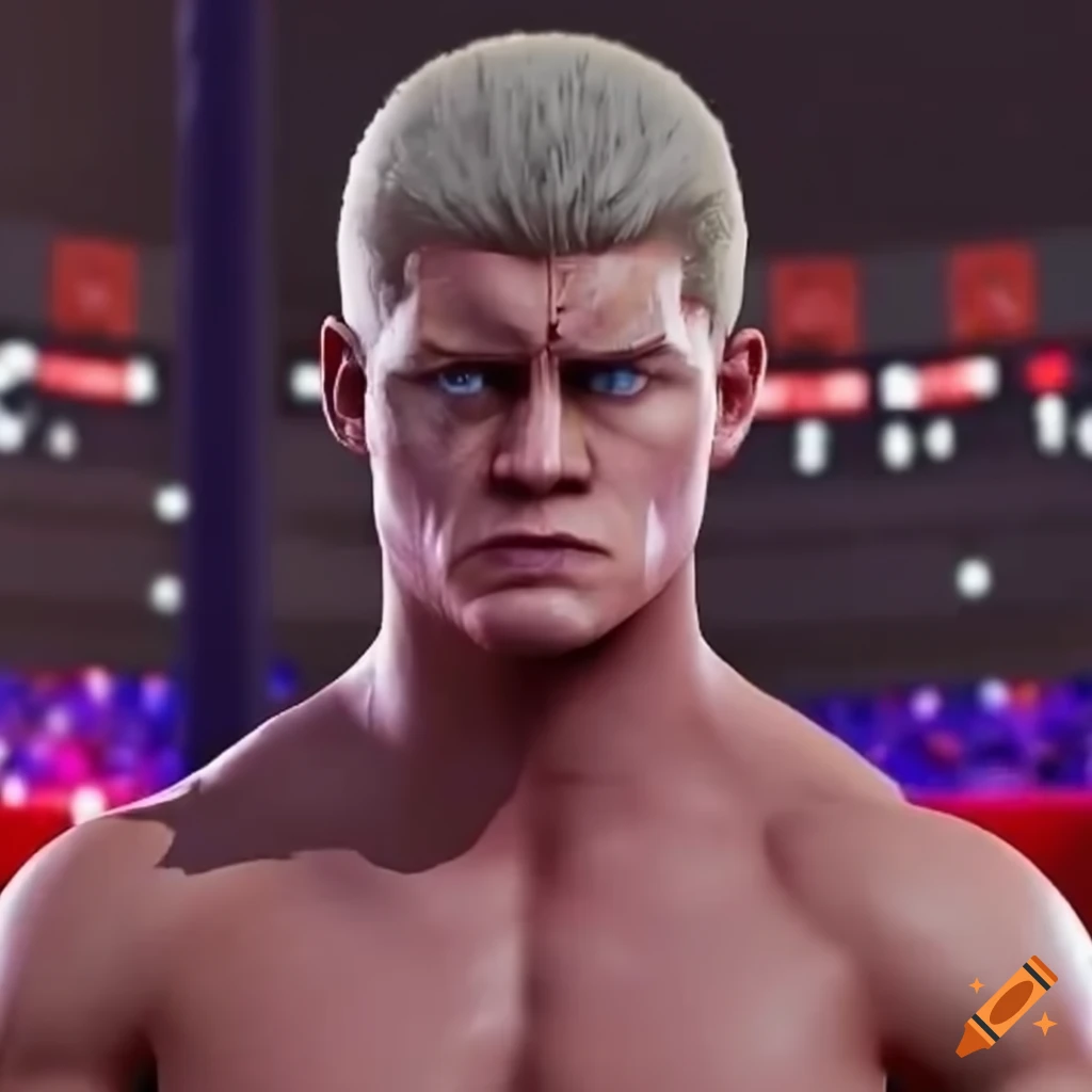 WWE 2K23 The American Nightmare Cody Rhodes on Craiyon